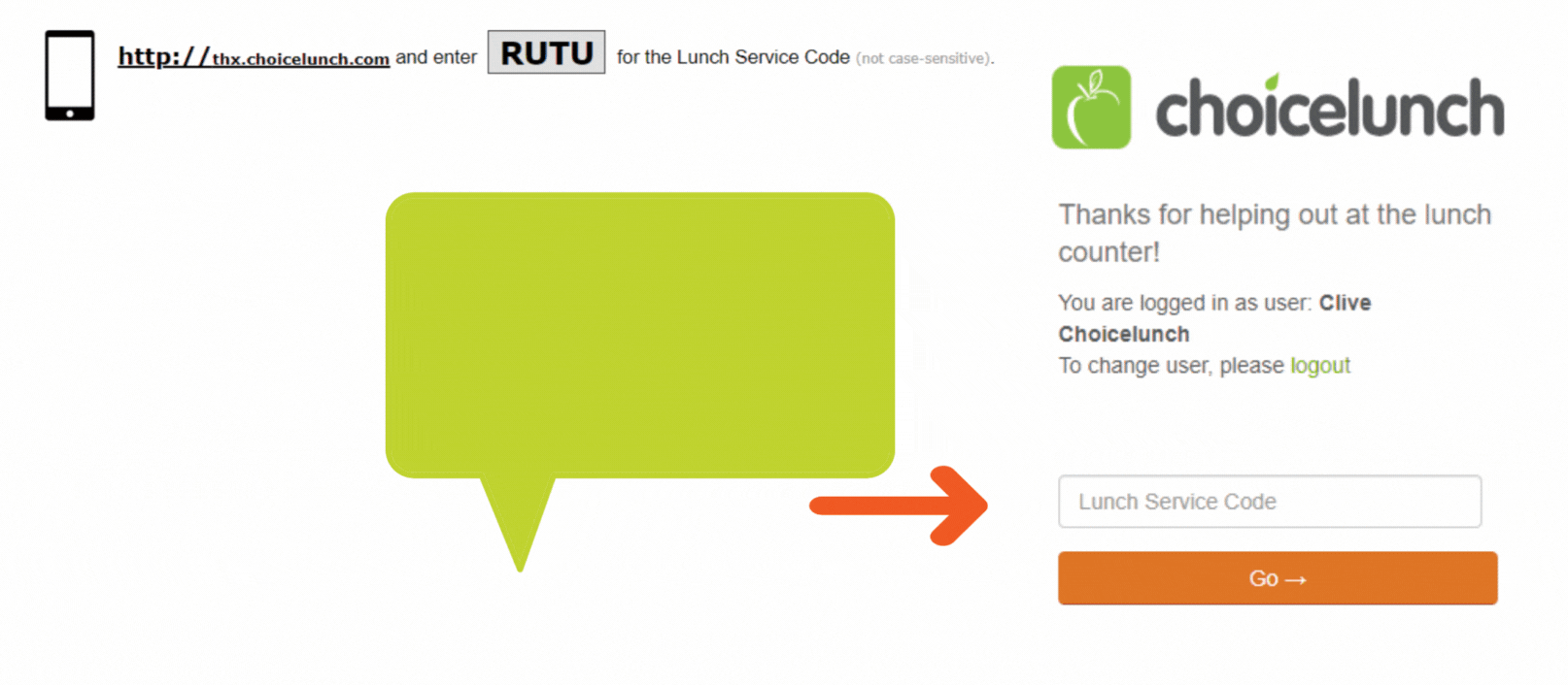 Lunch Service Notes – Choicelunch